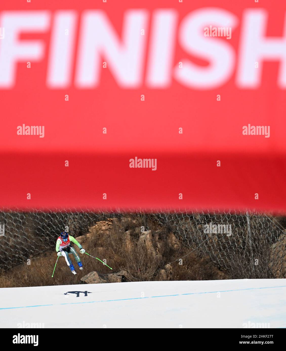 Beijing, China. 4th Feb, 2022. Irelands Jack Gower takes part in the ...