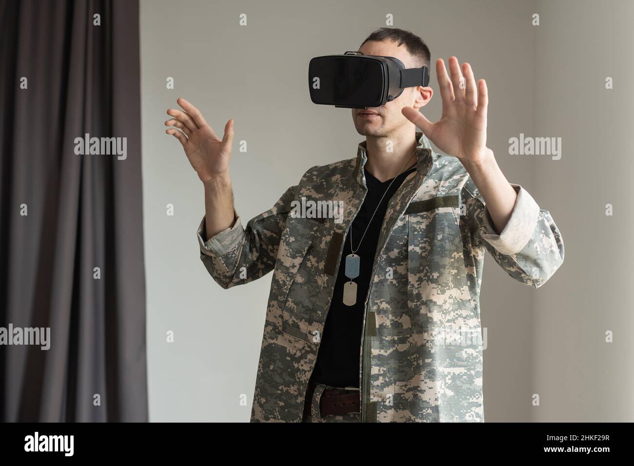 Augmented reality training simulation hi-res stock photography and ...