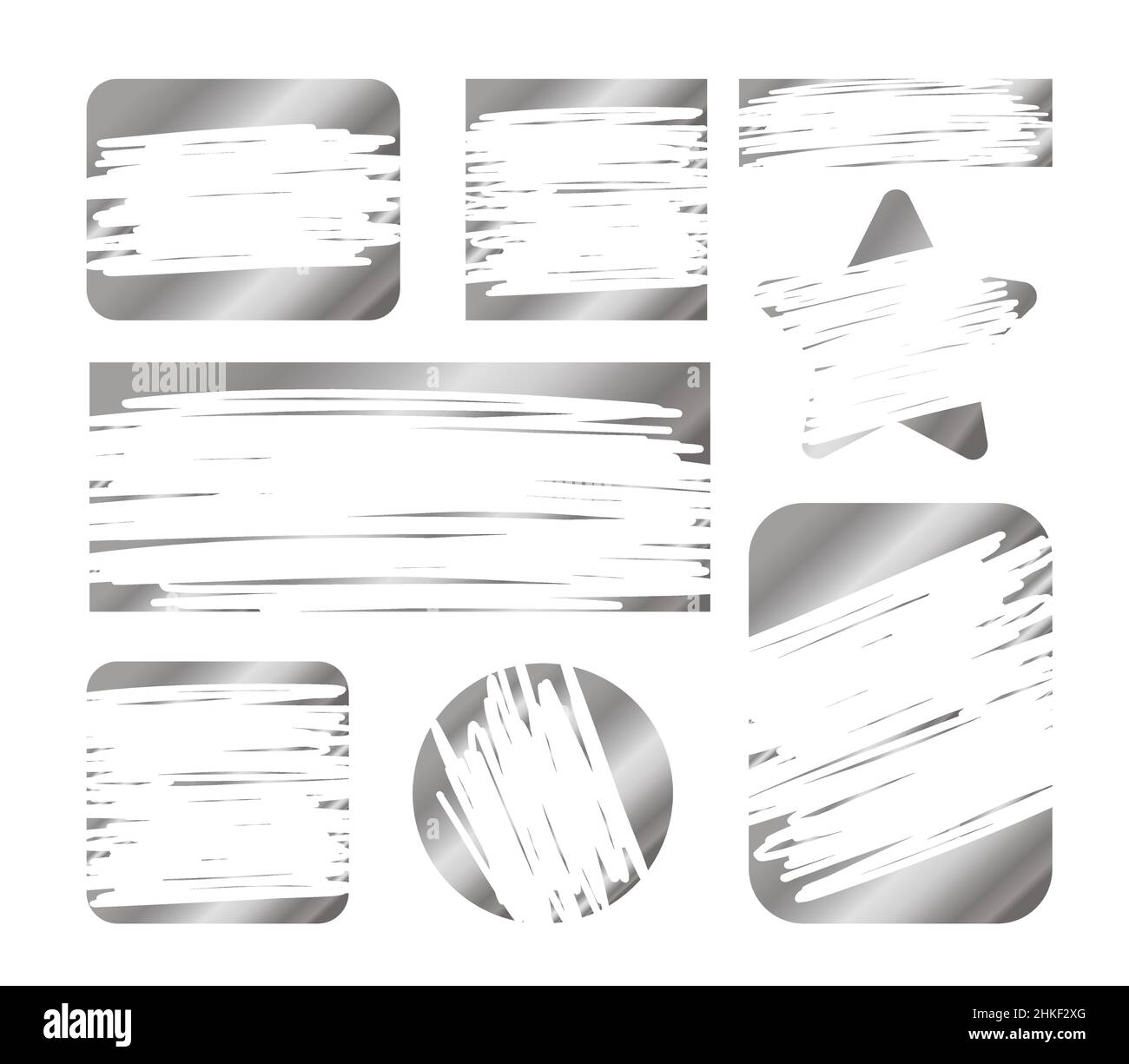 Scratch cards. Lottery winning tickets. Vector illustration Stock ...