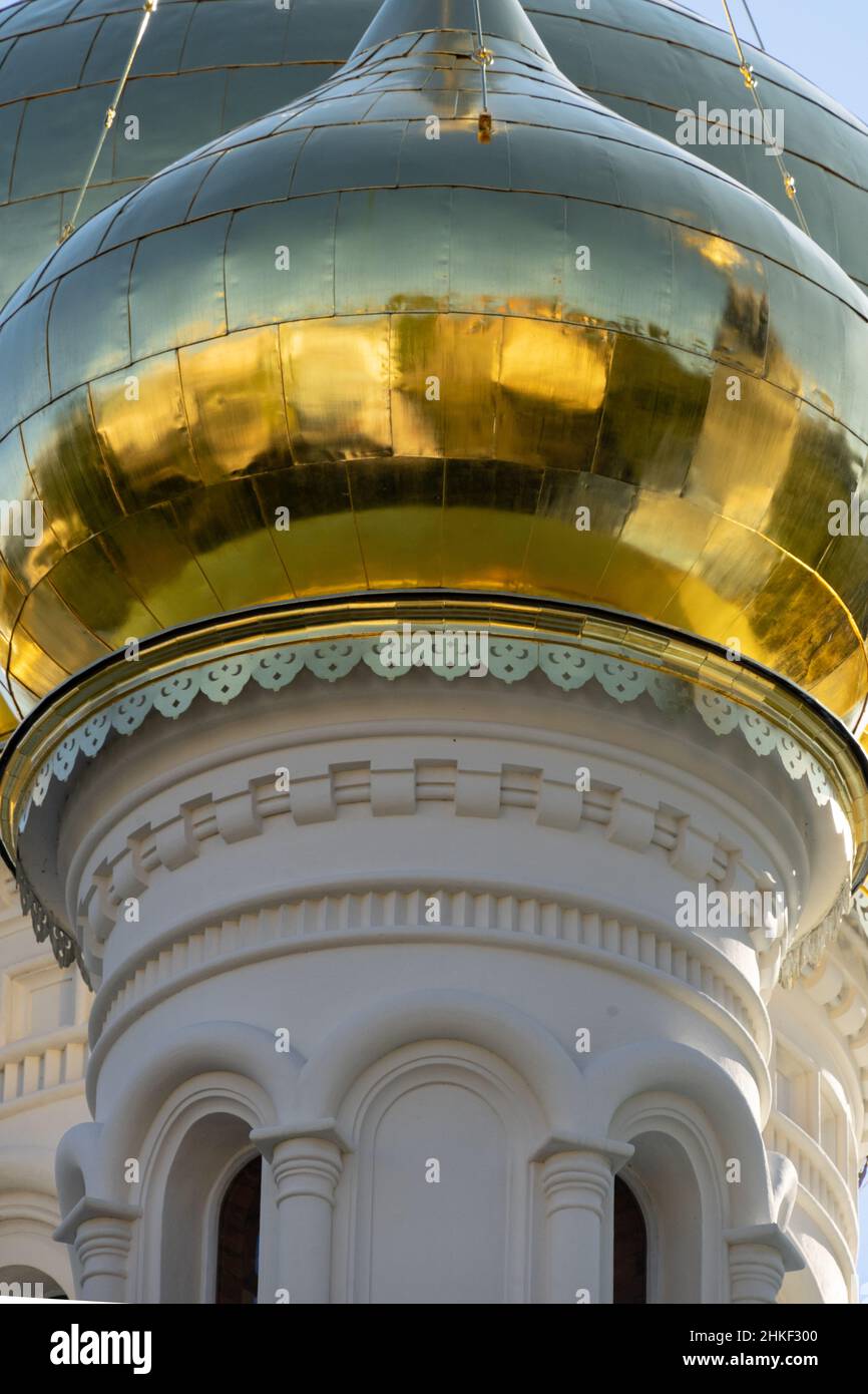 Karlovy Vary (Karlsbad) in Czech Republic: Steeples and golden cupolas ...