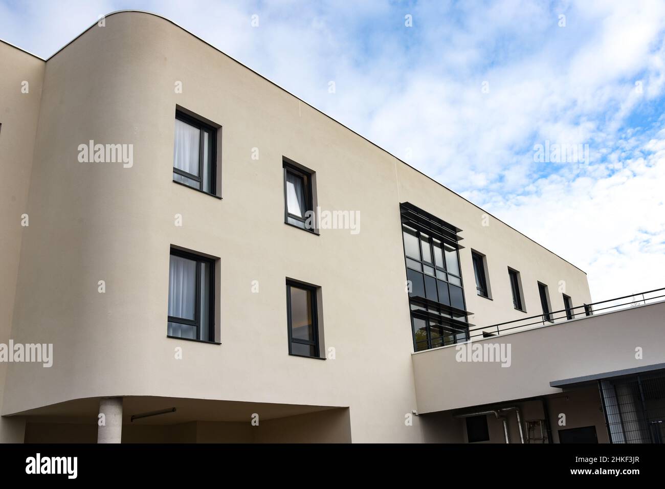 view of a new housing construction in France Stock Photo - Alamy