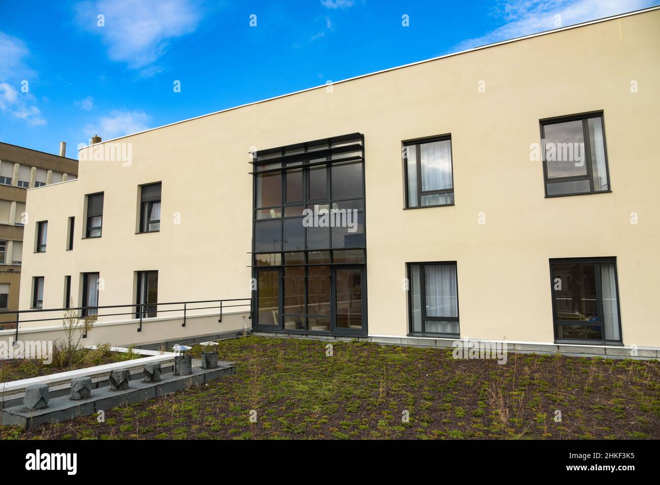 view of a new housing construction in France Stock Photo - Alamy