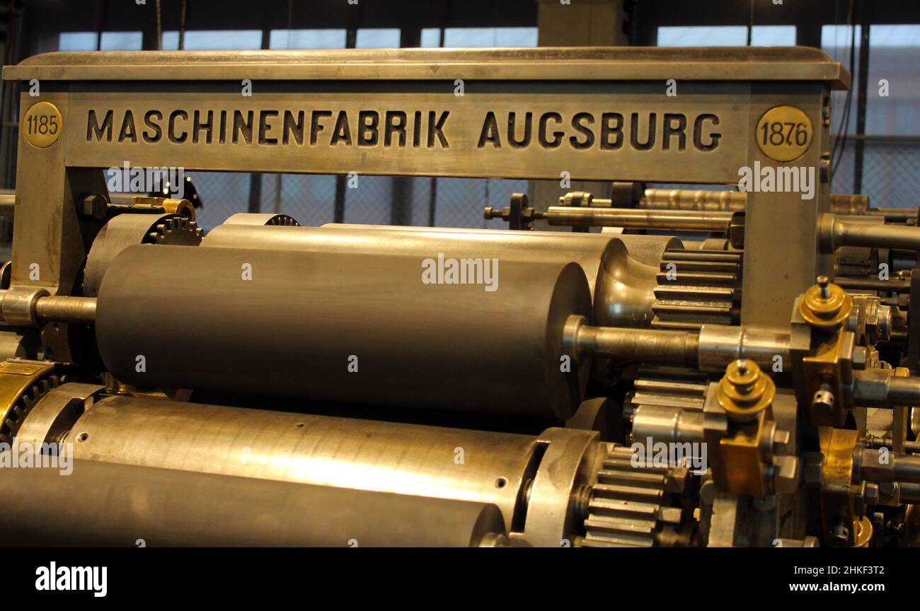 Vintage printing presses hi-res stock photography and images - Alamy