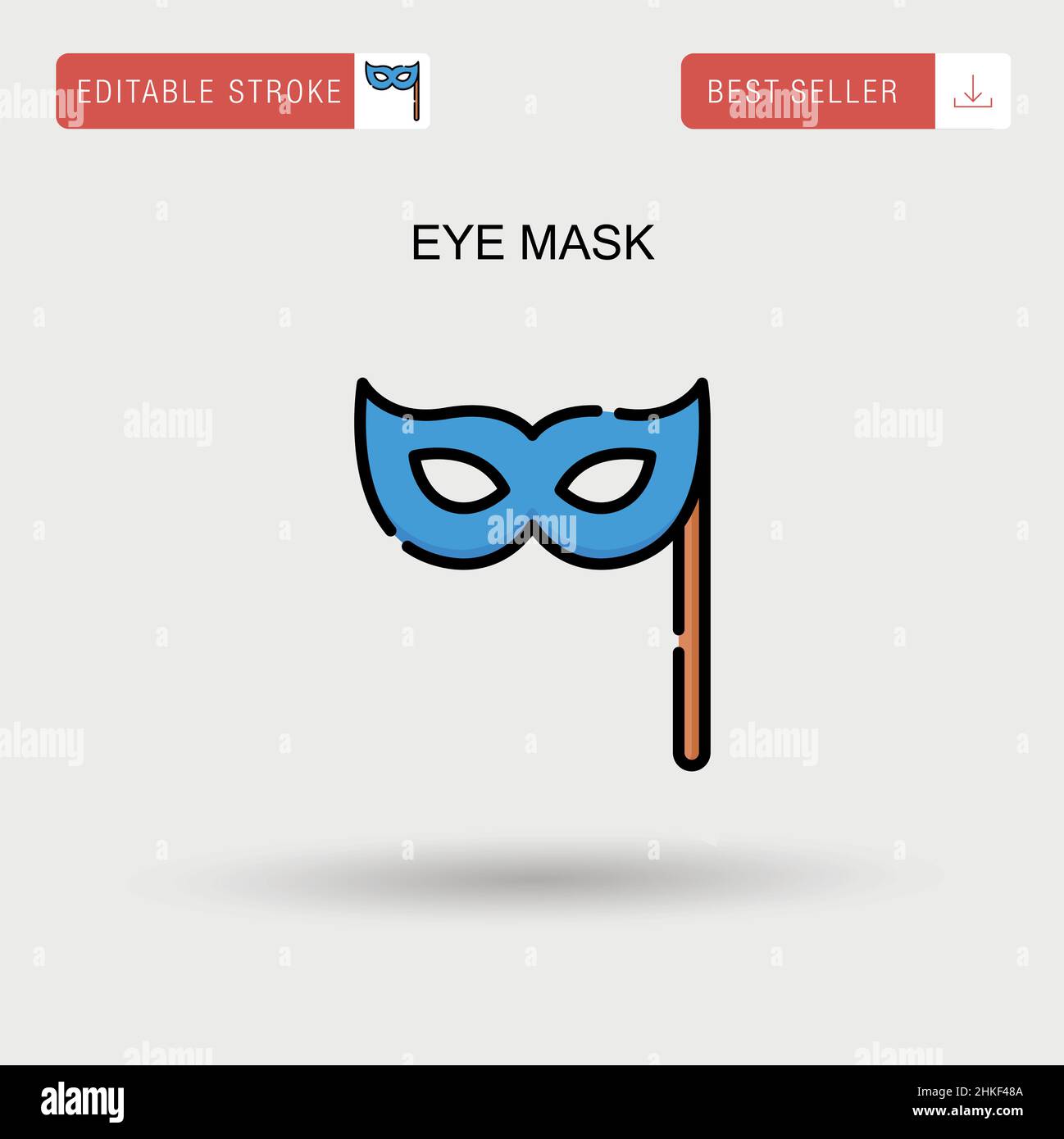 Sleep eye mask Stock Vector Images - Alamy