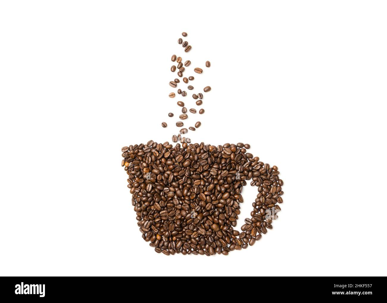 Cup coffee in morning Cut Out Stock Images & Pictures - Alamy