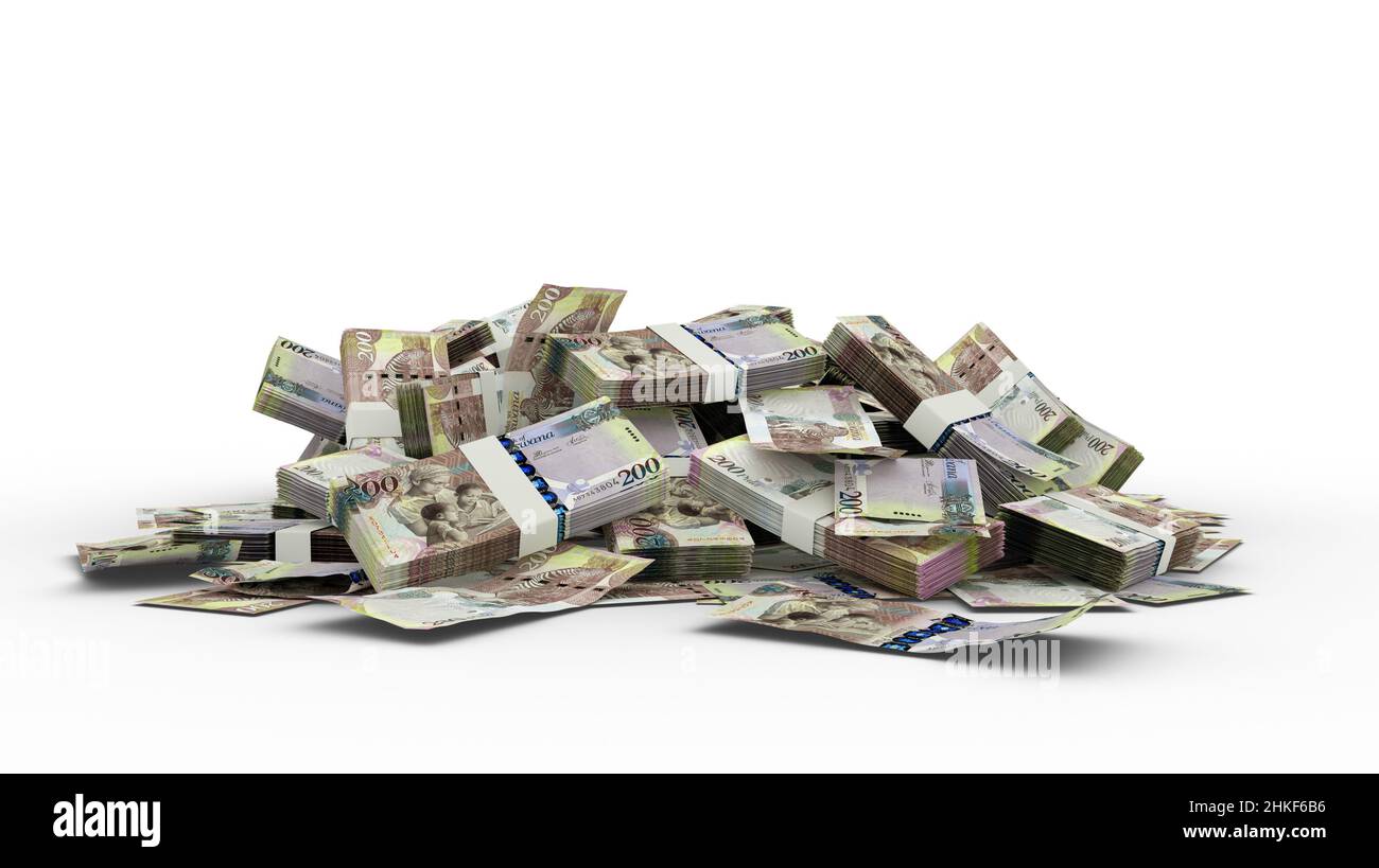 Botswana bank notes hi-res stock photography and images - Alamy