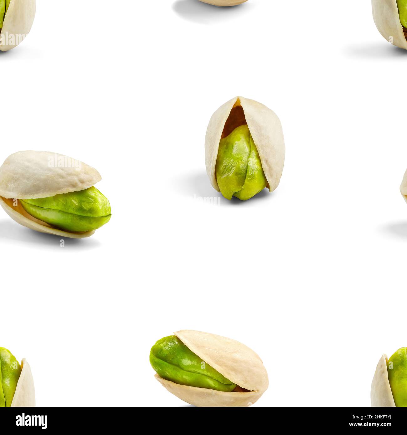 Pistachio Seamless pattern on white background. design background Stock ...