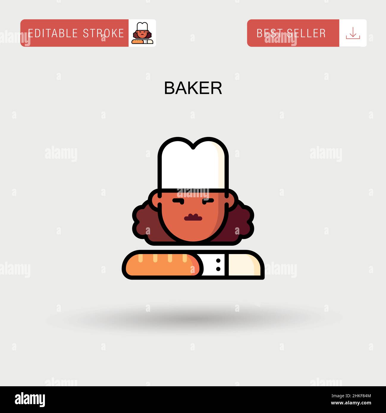 Baker Stock Vector Images - Alamy