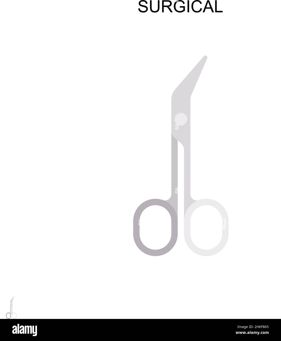 Surgical Simple vector icon. Illustration symbol design template for ...