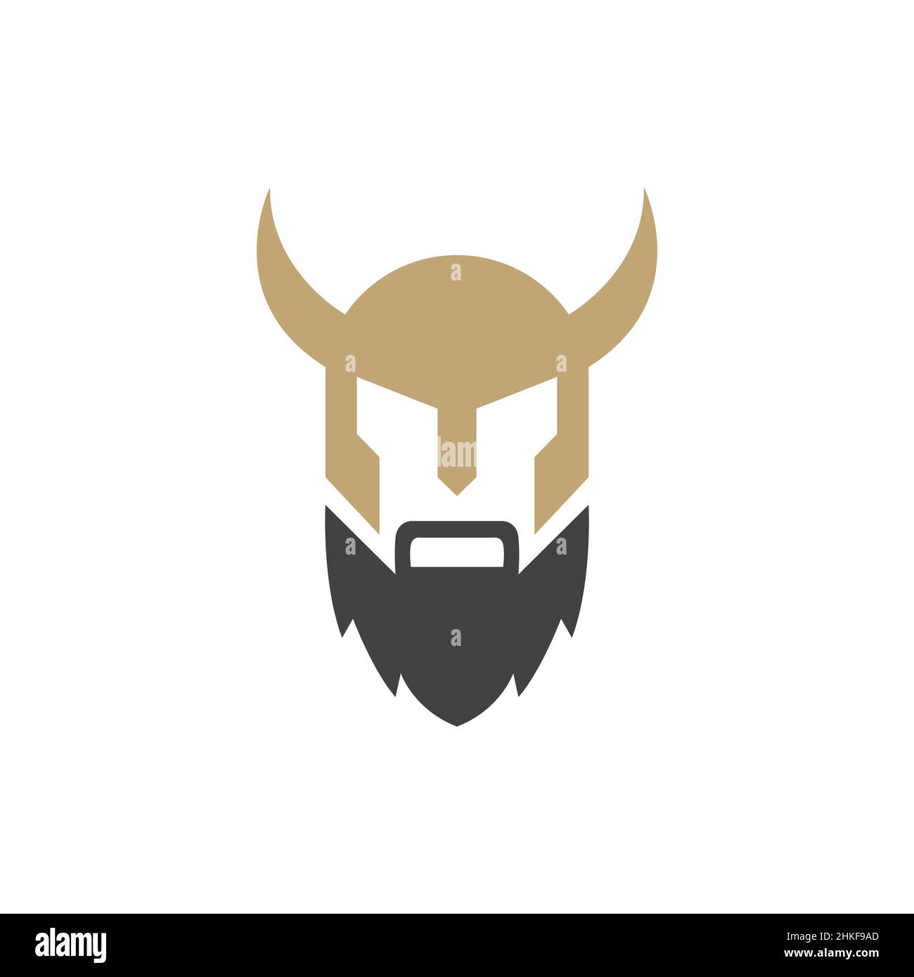 vintage simple face nordic viking logo design, vector graphic symbol ...