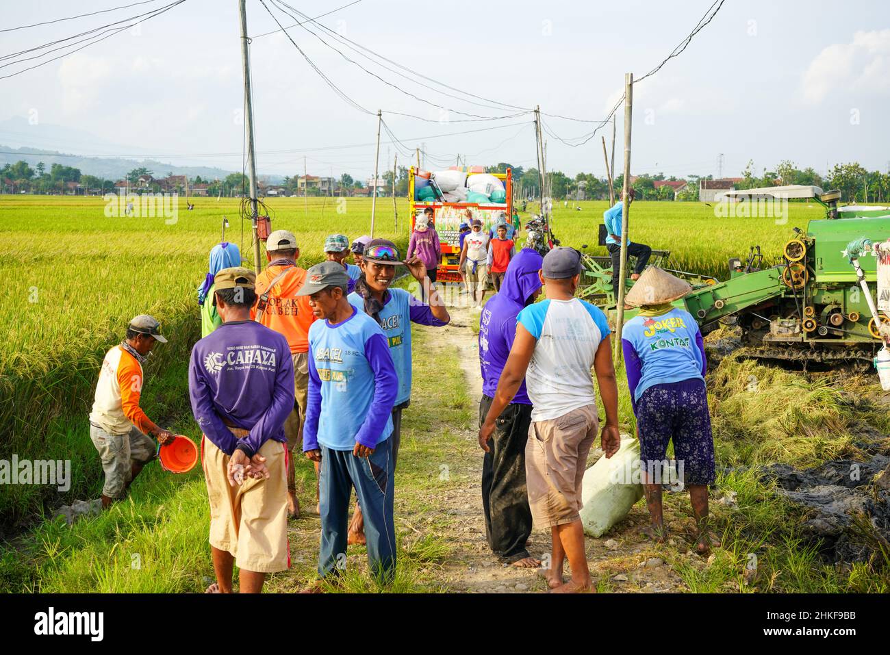 Pati, Indonesia - September, 2023 : Activities of people gathering ...