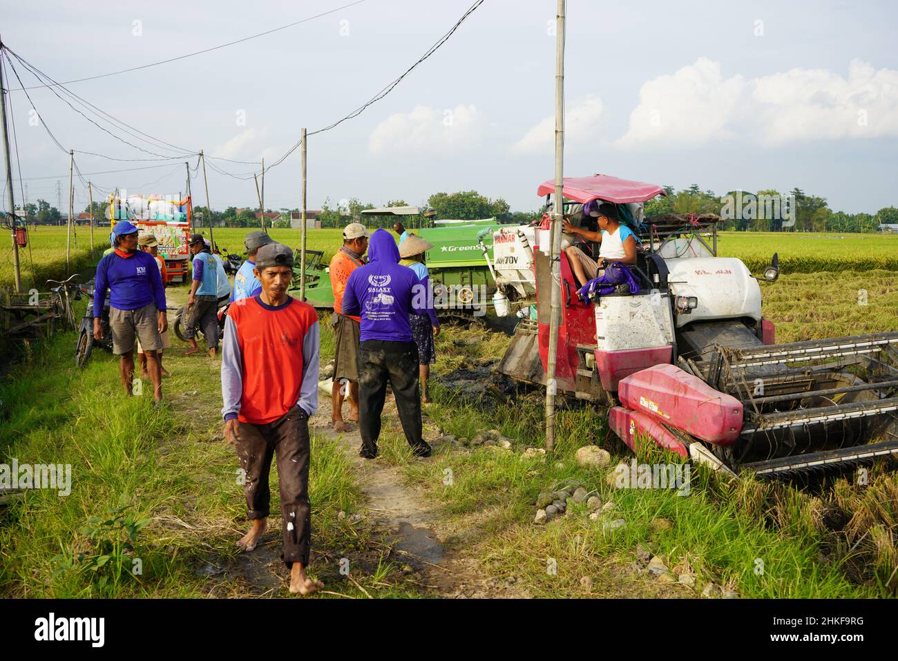 Pati, Indonesia - September, 2023 : Activities of people gathering ...