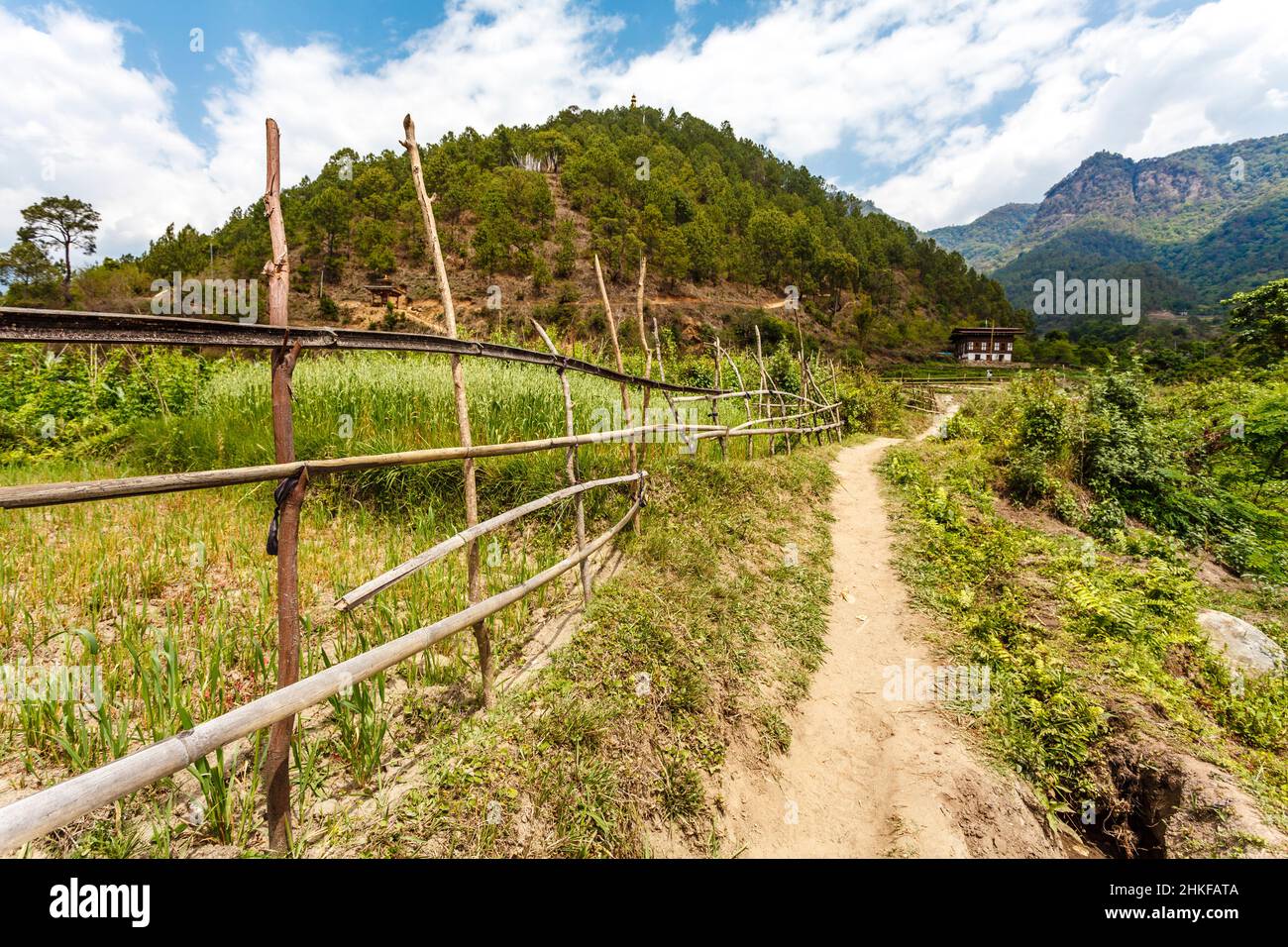 Mountain scenery in bhutan hi-res stock photography and images - Alamy