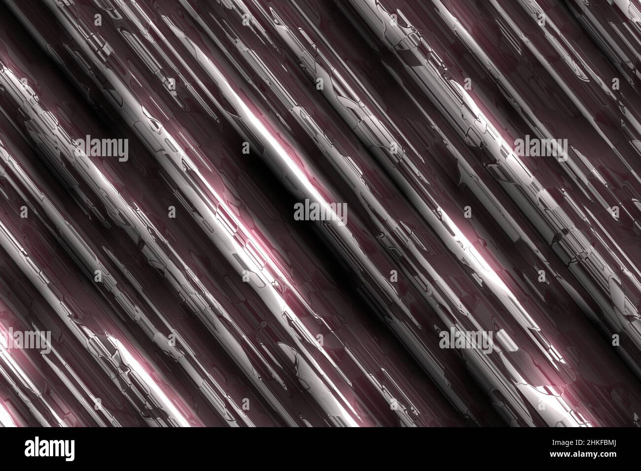 beautiful red shiny fine steel straight lines digital graphics texture ...