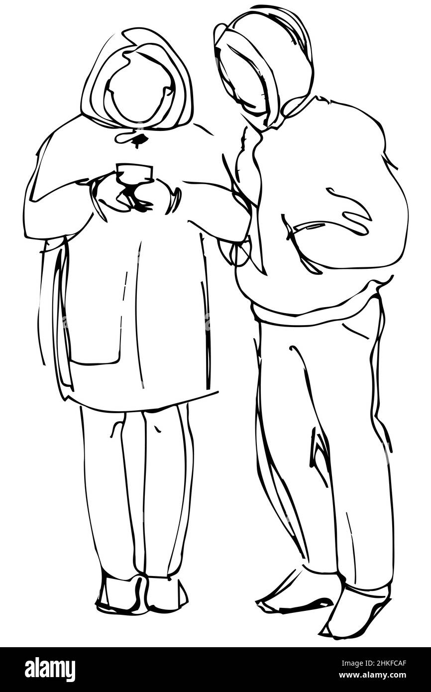 Phone autumn Black and White Stock Photos & Images - Alamy