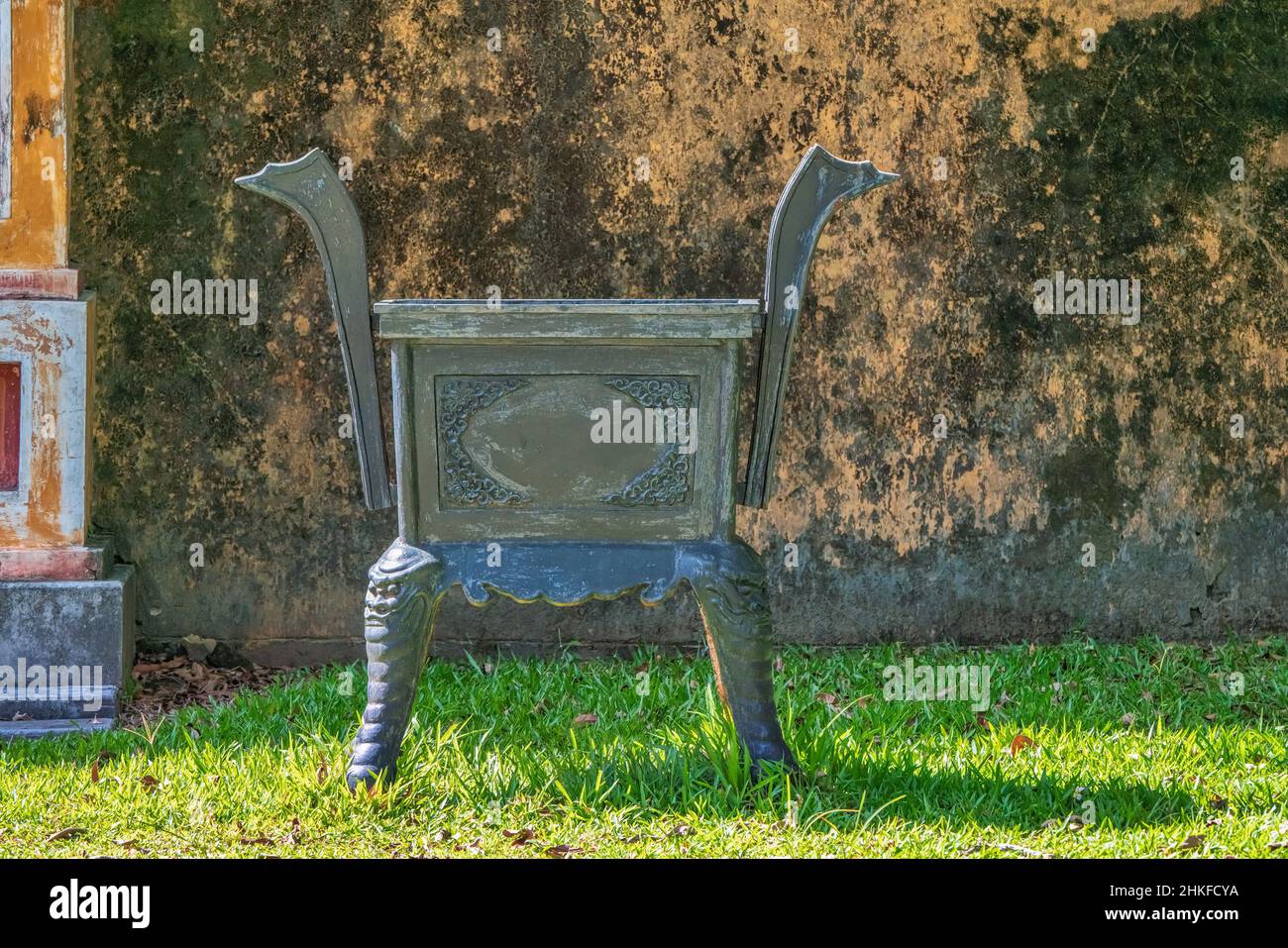 the Hien Lam Cac house in the Imperial City with the Purple Forbidden ...
