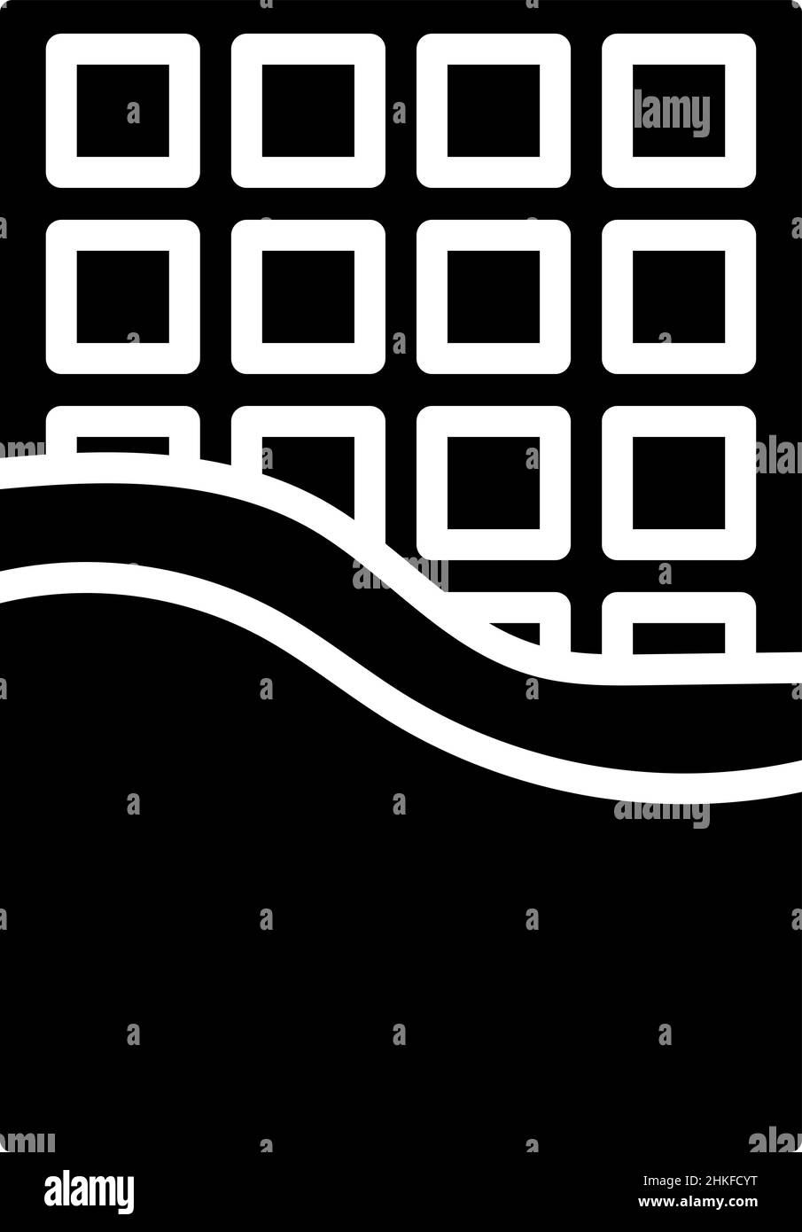 Wrapper snack bar icon Black and White Stock Photos & Images - Alamy