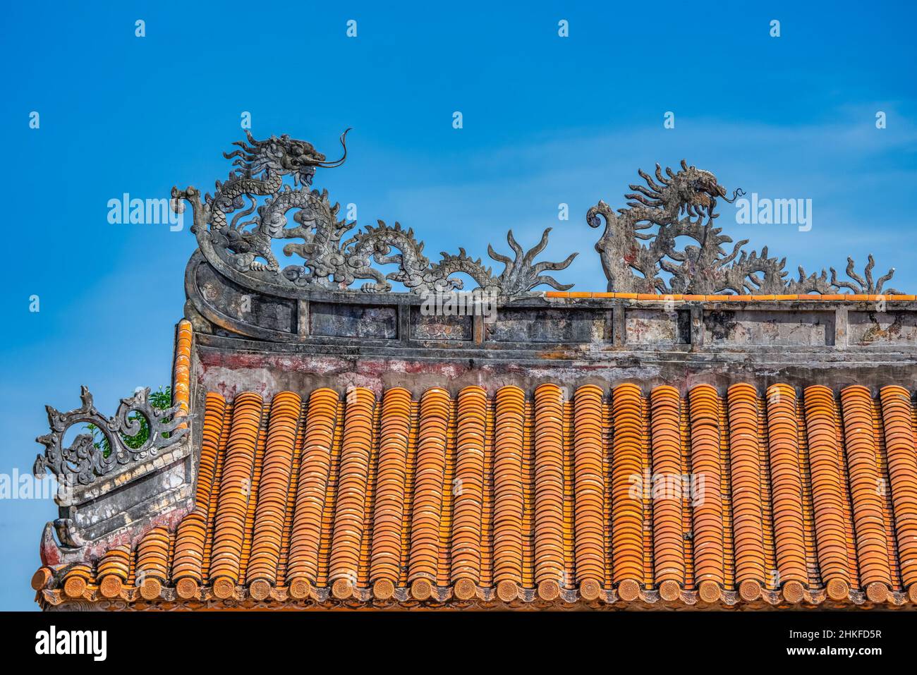 the Hien Lam Cac house in the Imperial City with the Purple Forbidden ...