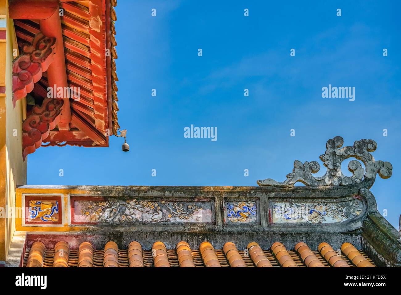 the Hien Lam Cac house in the Imperial City with the Purple Forbidden ...