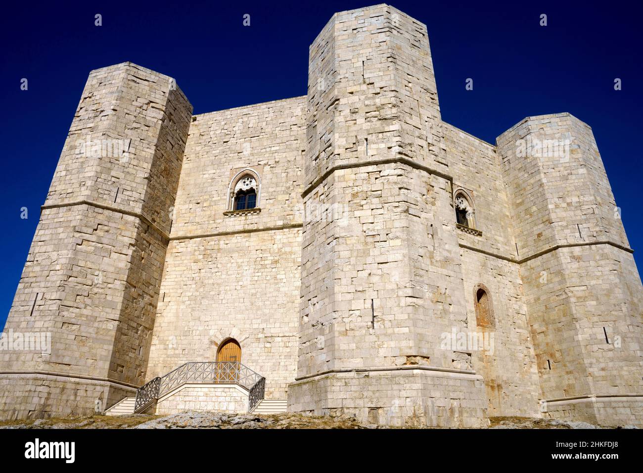 Castel del Monte, historic castle in Barletta Andria Trani province ...