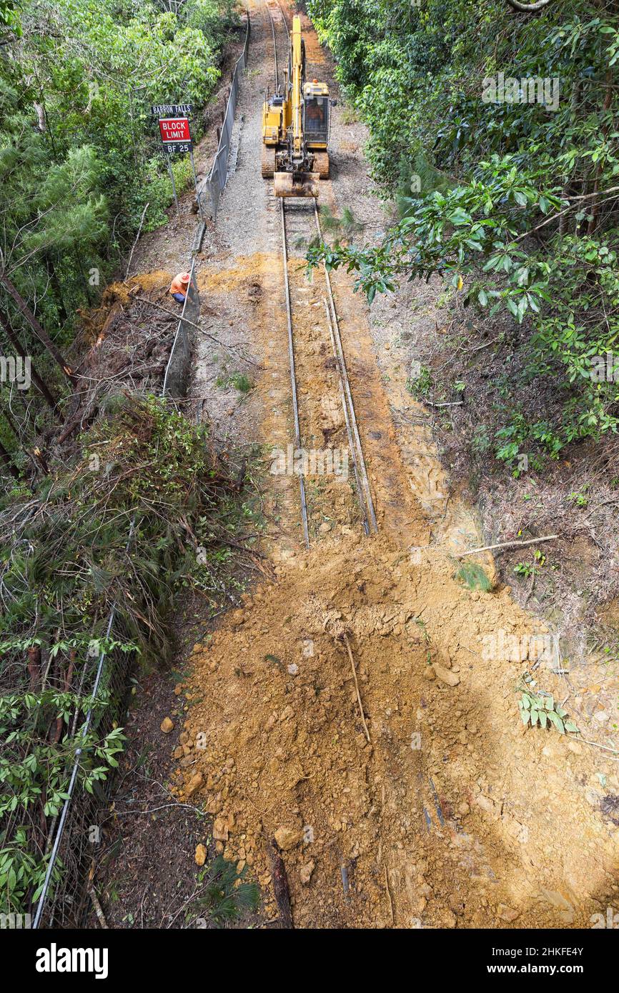 Railway track repair hi-res stock photography and images - Alamy