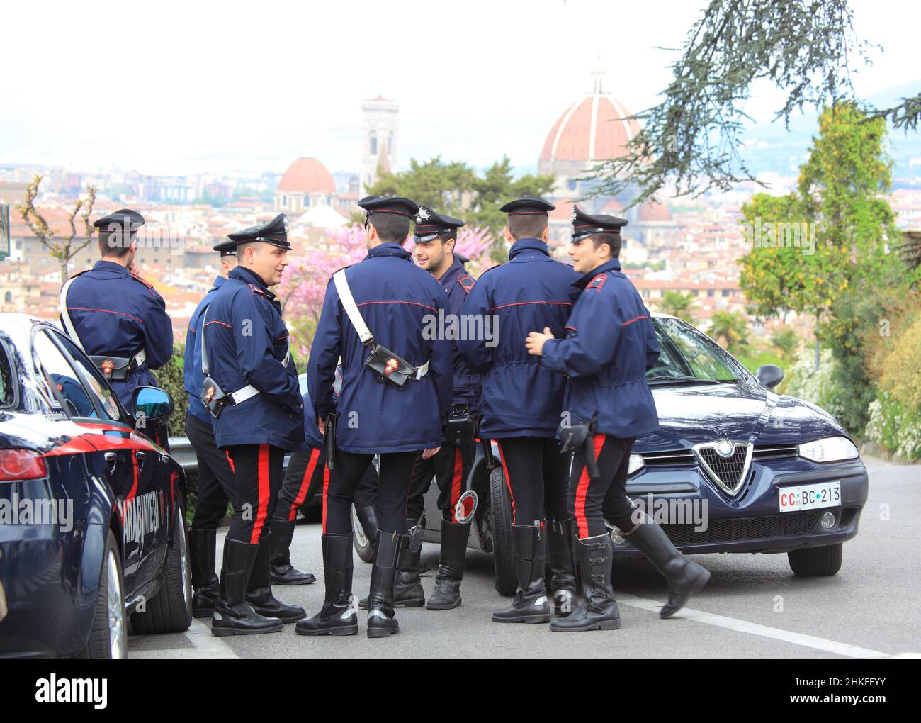 Carabinieri polizeiwagen hi-res stock photography and images - Alamy
