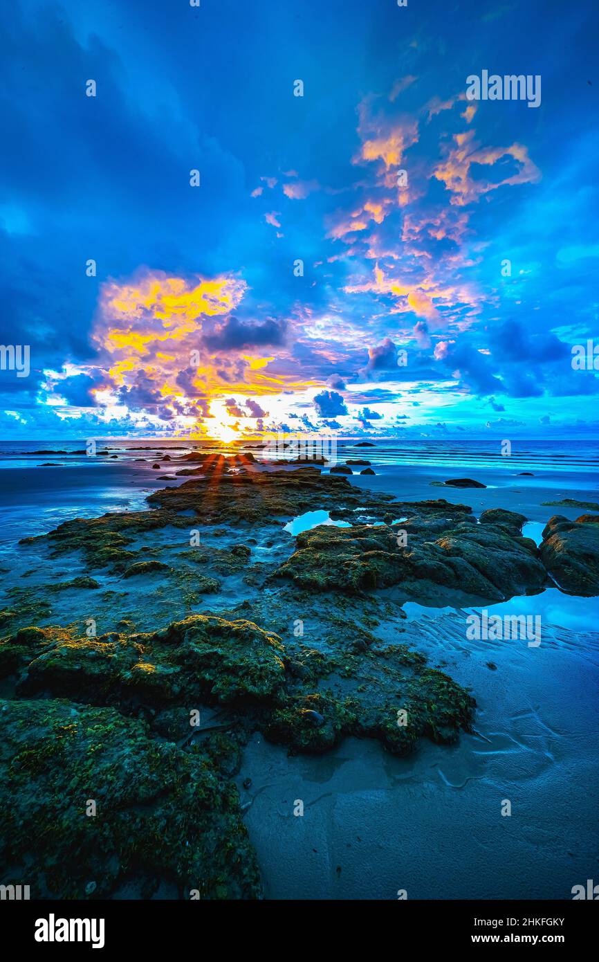 Kg batu luang sunset hi-res stock photography and images - Alamy
