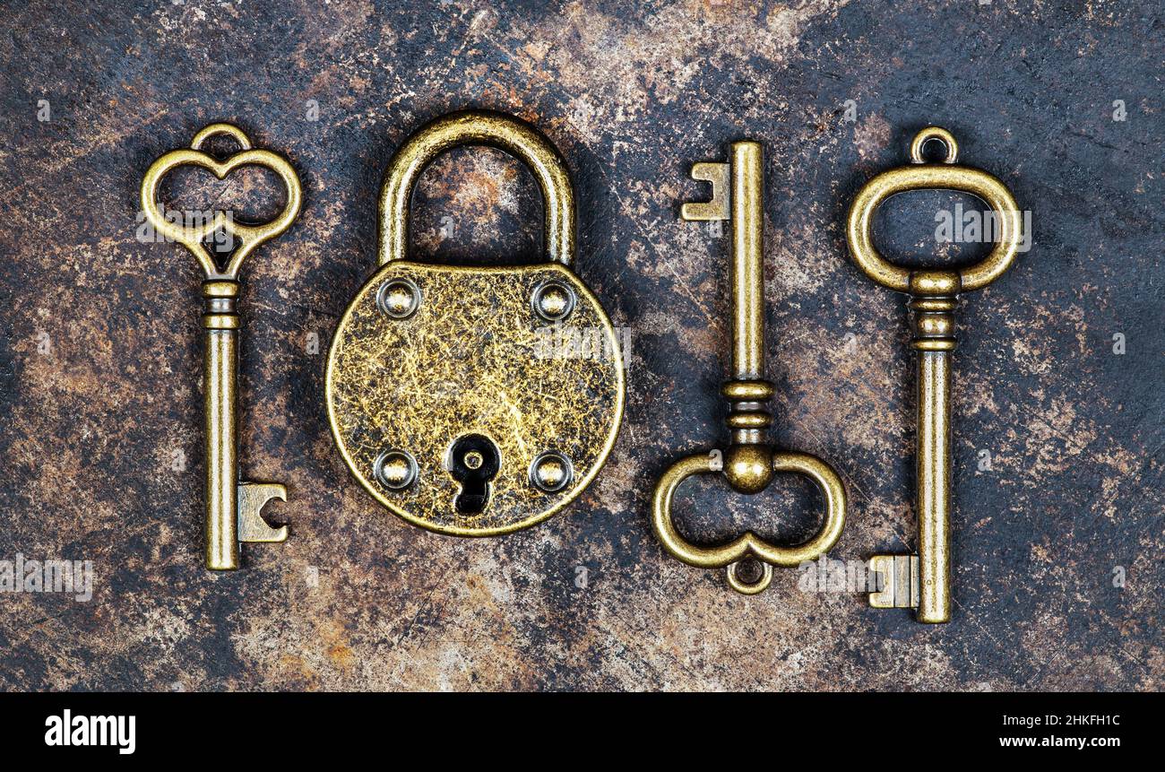 Keys to success, life coaching, motivation or business solution banner ...