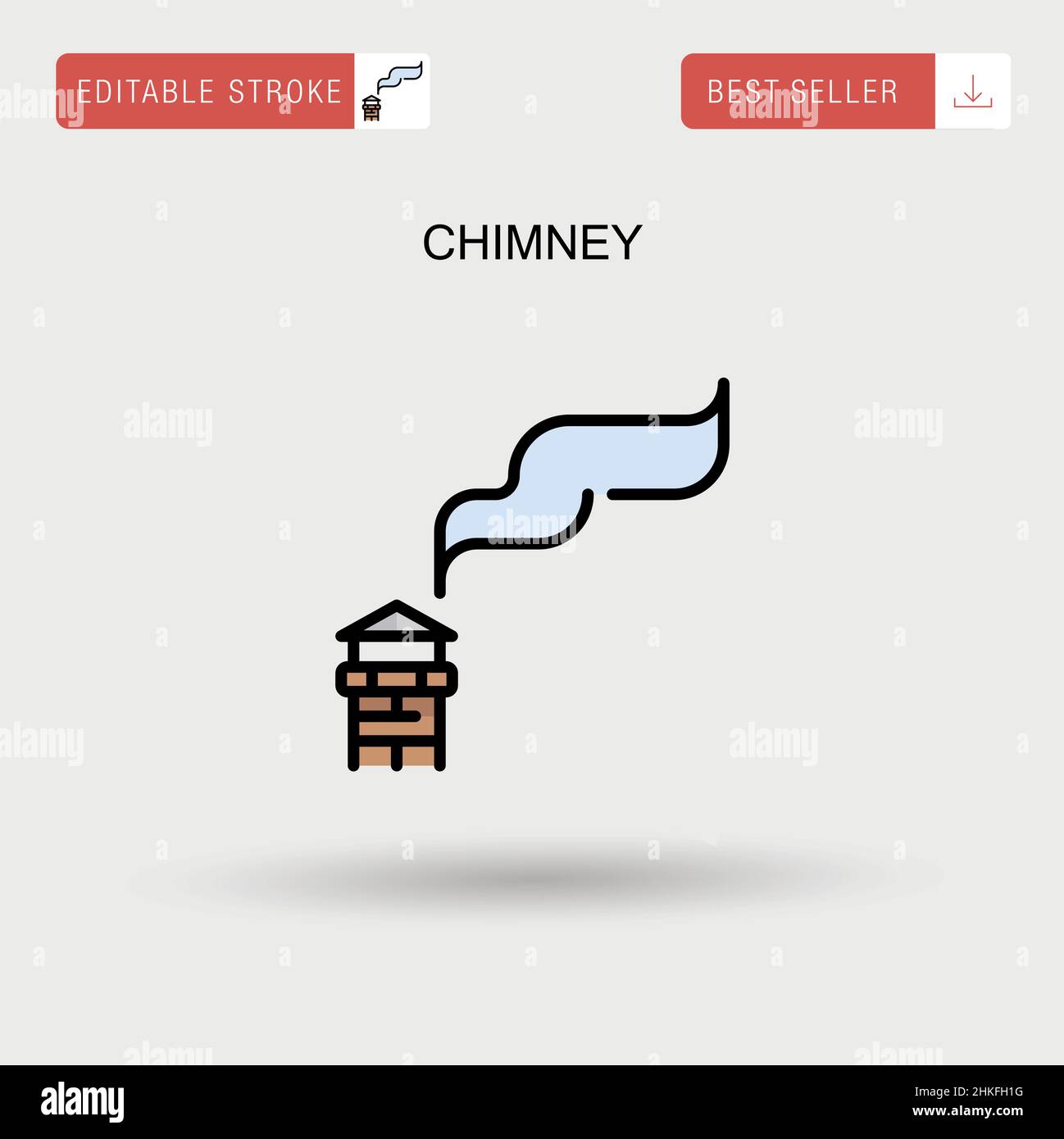 Chimney top Stock Vector Images - Alamy