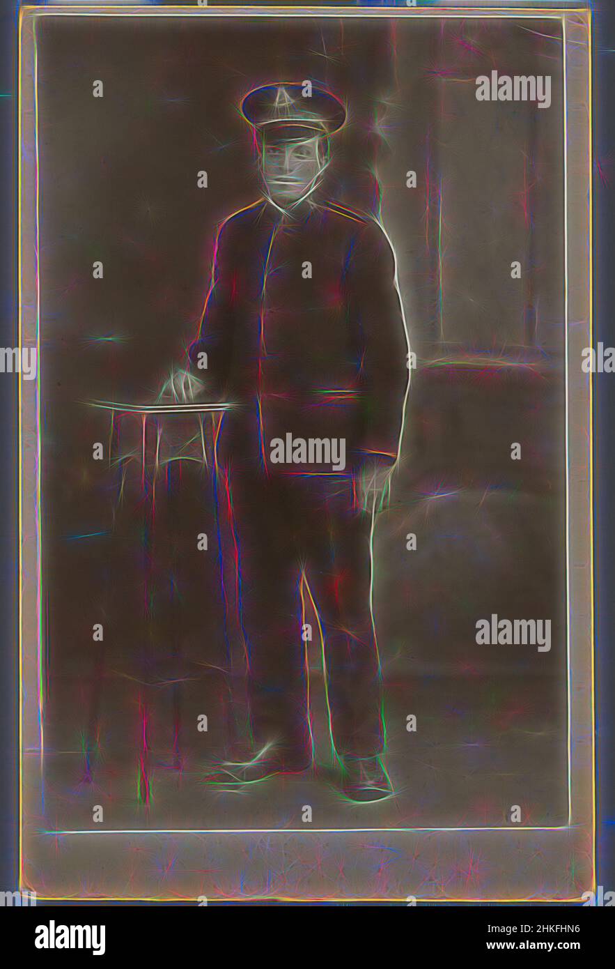 Inspired by Portrait of an unknown young man in a Salvation Army ...