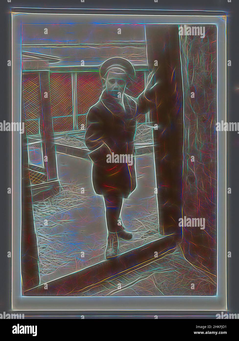 Inspired by Portrait of an unknown boy in a doorway, c. 1910 - c. 1920 ...