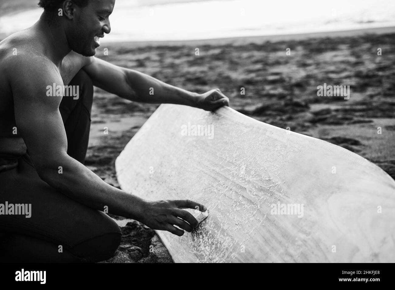 Young african tourist man Black and White Stock Photos & Images - Alamy