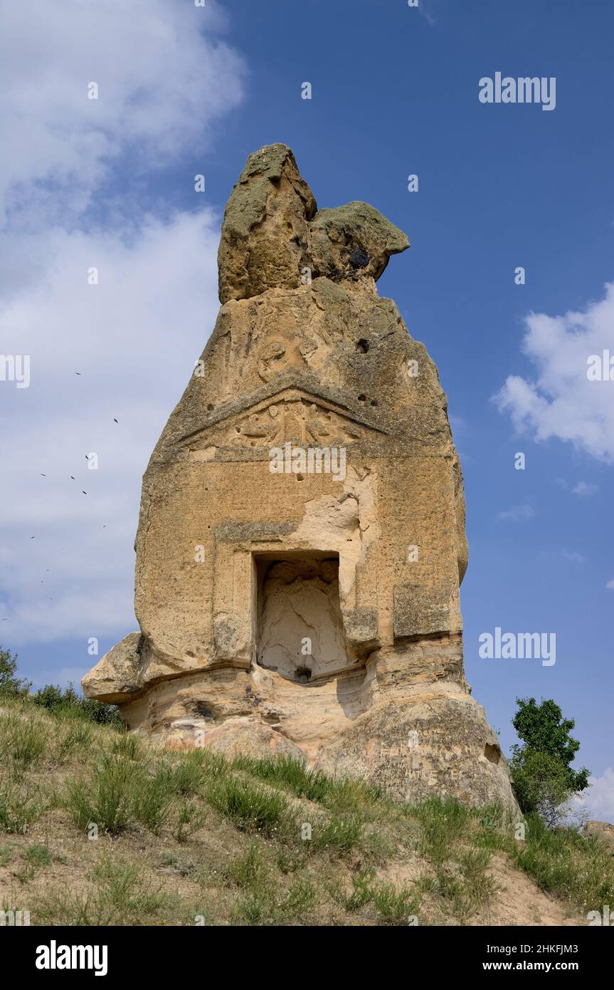 archaeology in Turkey Cybele Temple in the Phrygian Valley Stock Photo ...