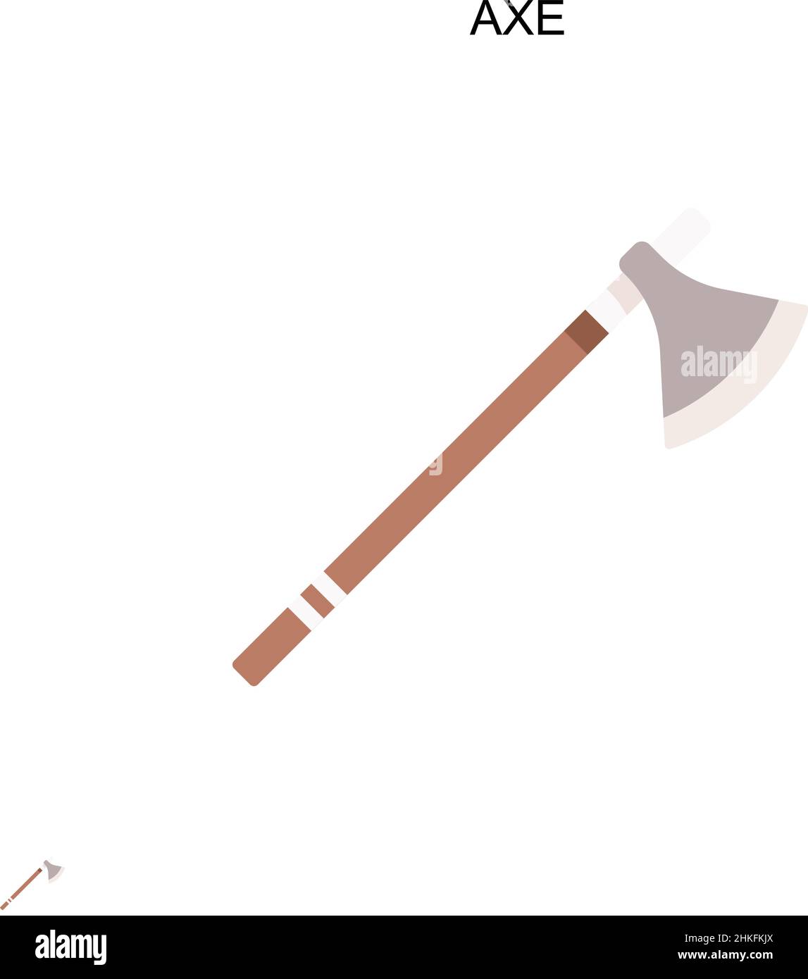 Hand axe Stock Vector Images - Alamy