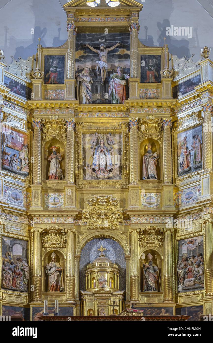 Spain, Castile and León, La Meseta, Carrion de los Condes, stage on the ...