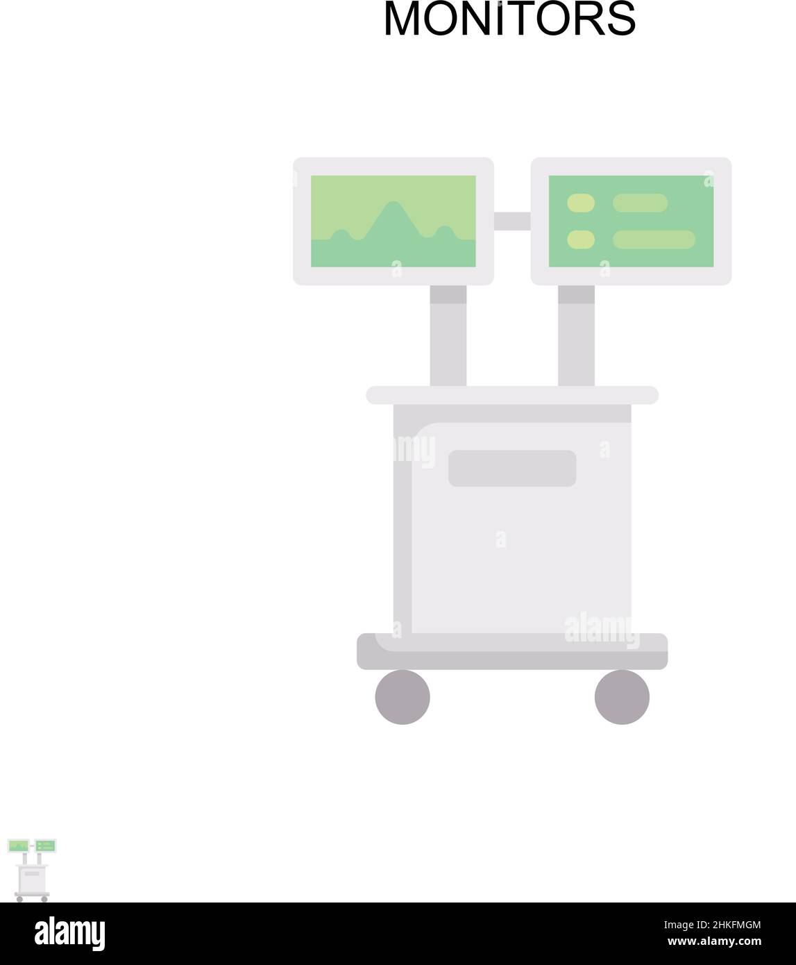 Flat screen computer monitors hi-res stock photography and images - Alamy