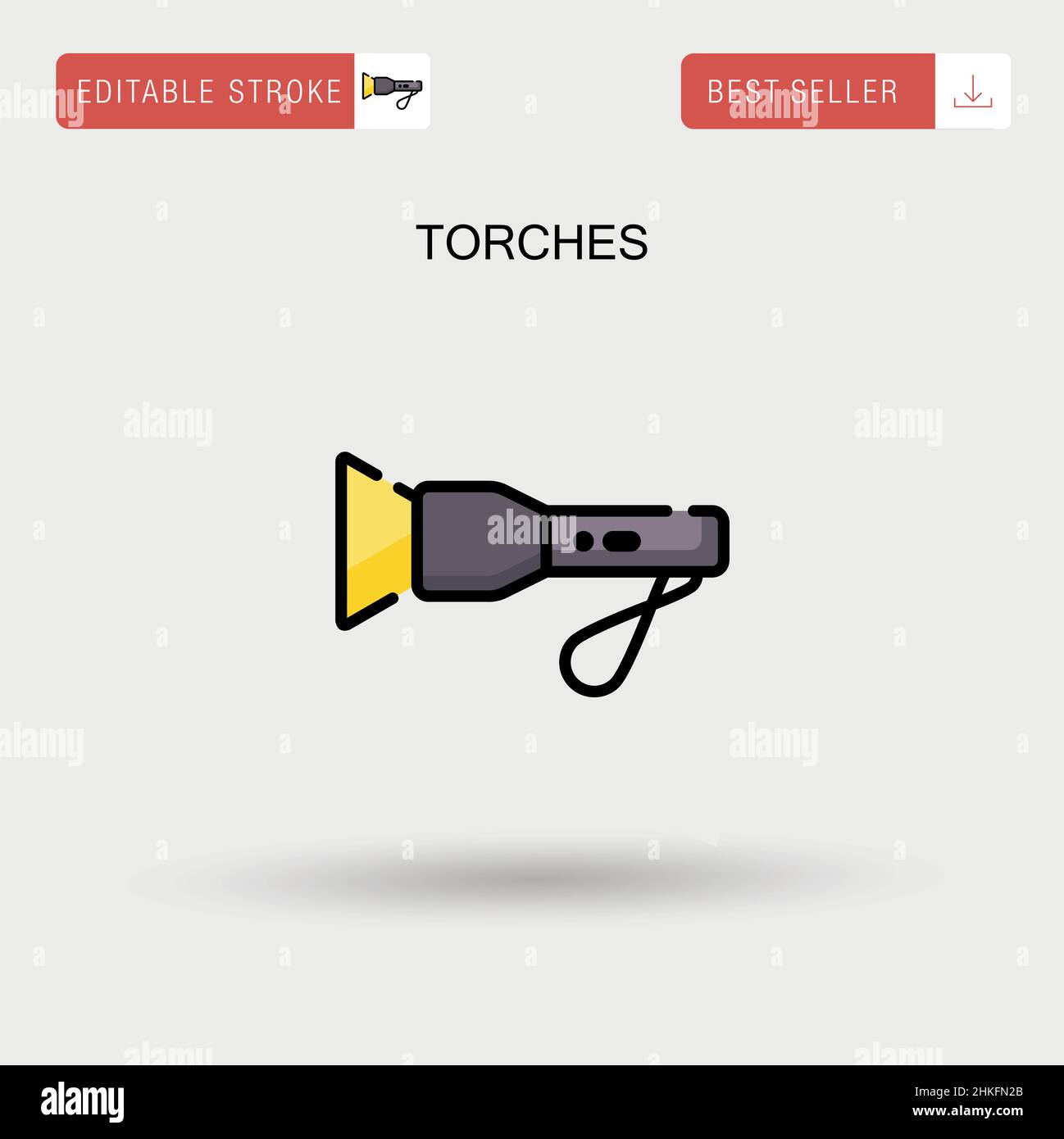 Night torches Stock Vector Images - Alamy