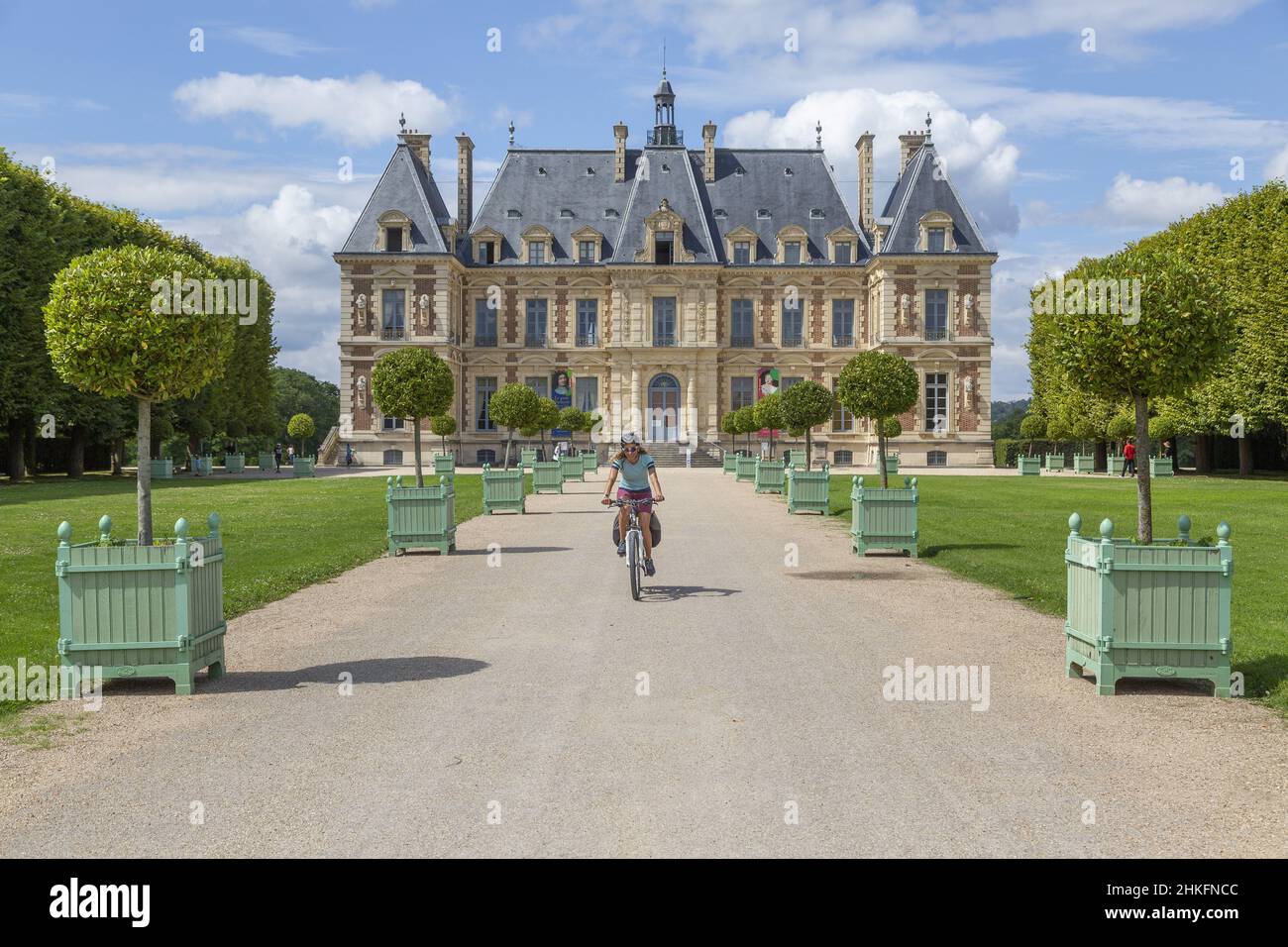 France, Hauts-de-Seine, Sceaux, park and castle, the Parc de Sceaux ...