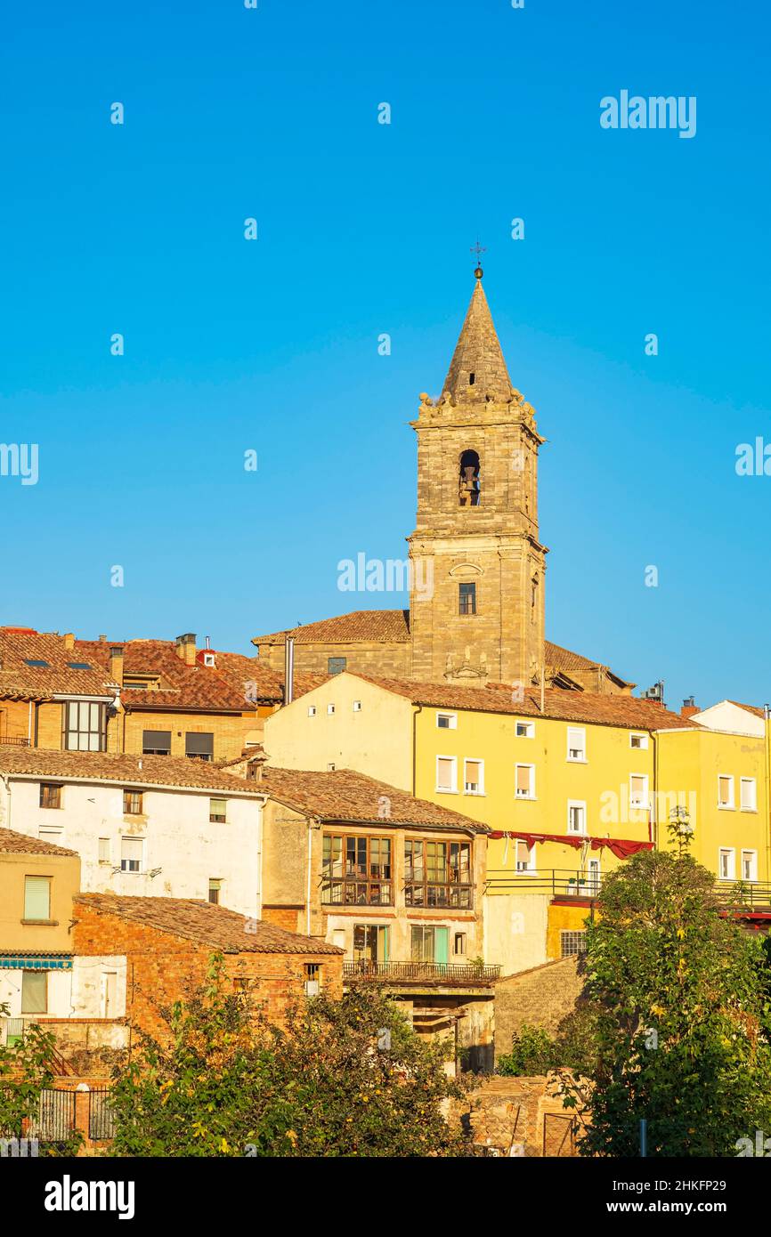 Spain, La Rioja, Navarrete, stage on the Camino Francés, Spanish route ...