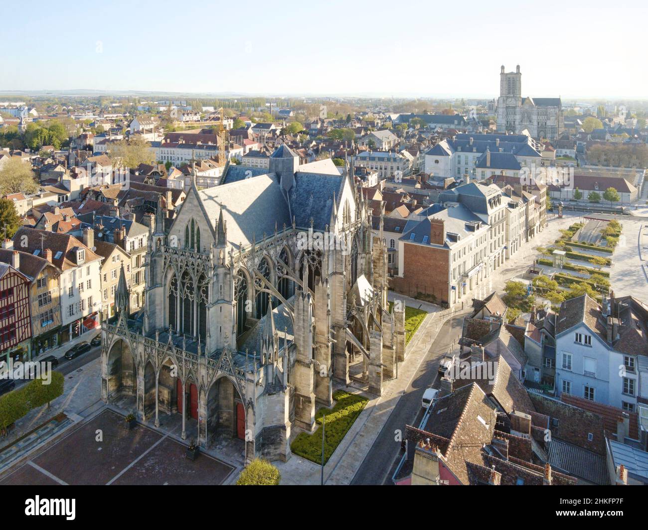 France, Aube, Troyes, Saint Urbain Basilica and Saint Pierre and Saint ...