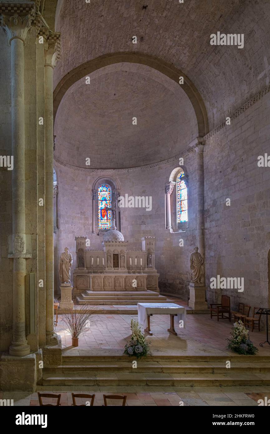 Abbey and church of saint ferme hi-res stock photography and images - Alamy