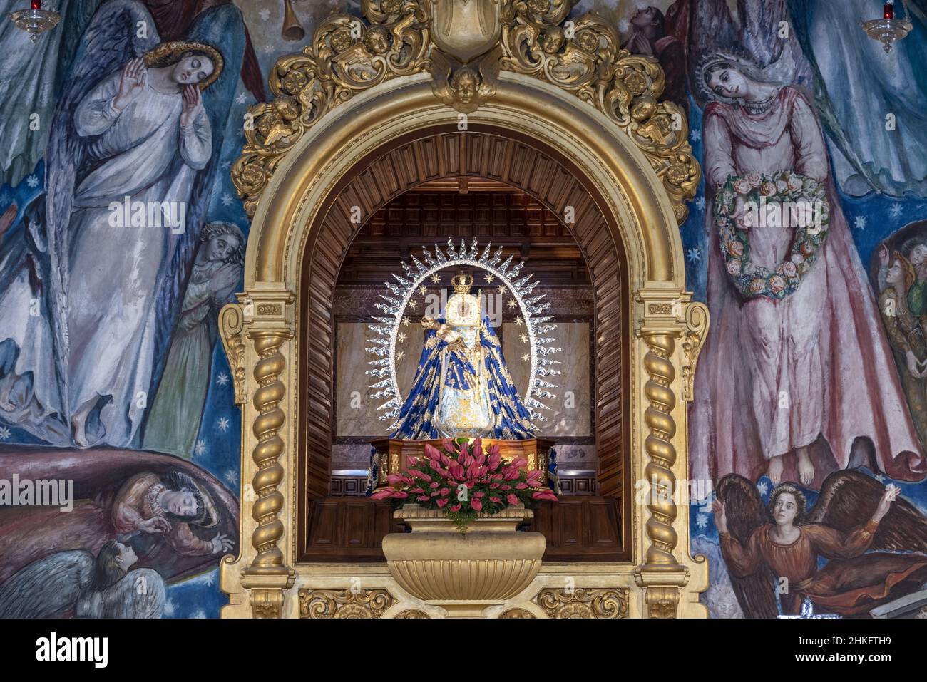 Spain, Canary Islands, Tenerife, Candelaria, Basilica of Our Lady of ...