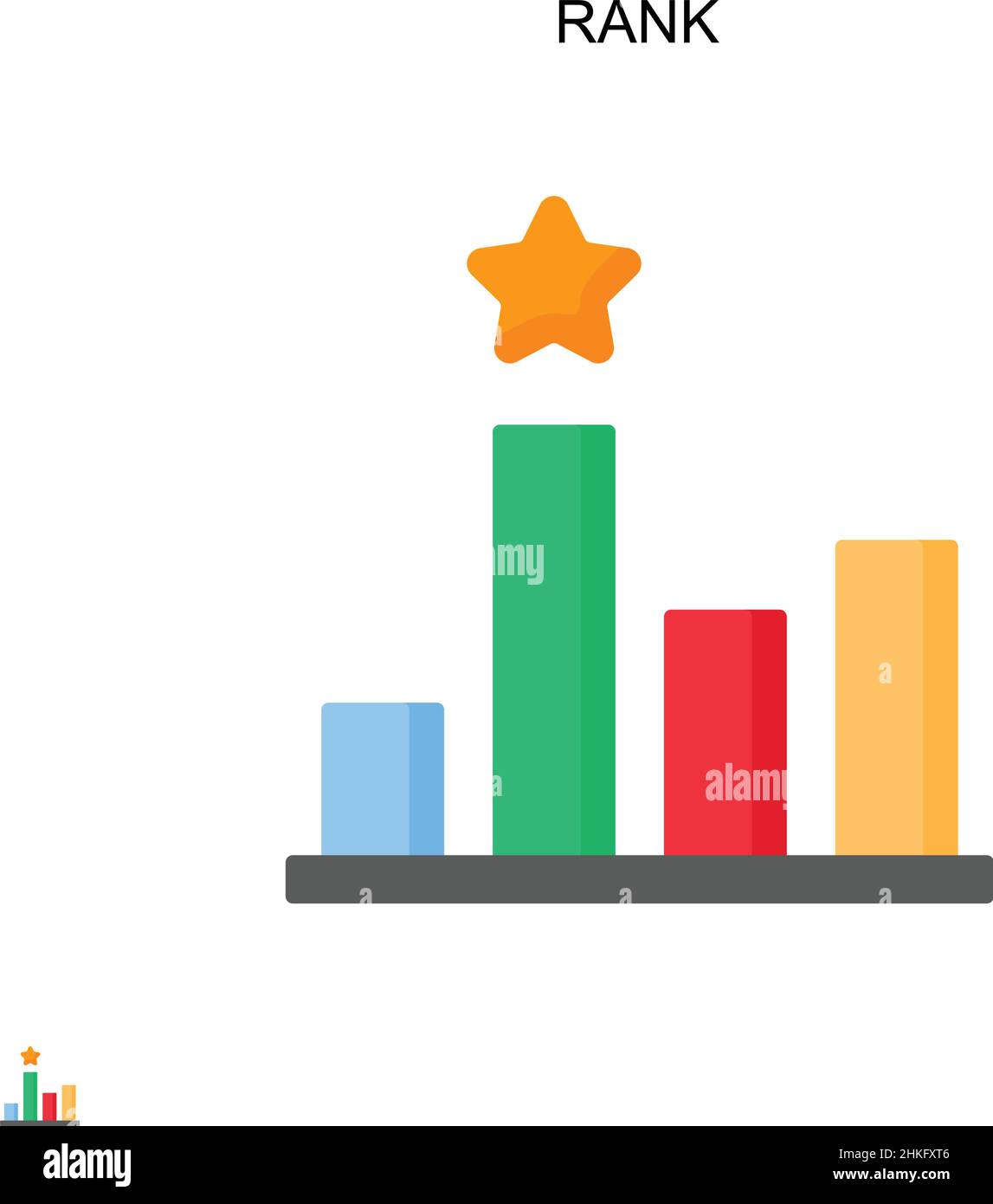 Rank icon hi-res stock photography and images - Alamy