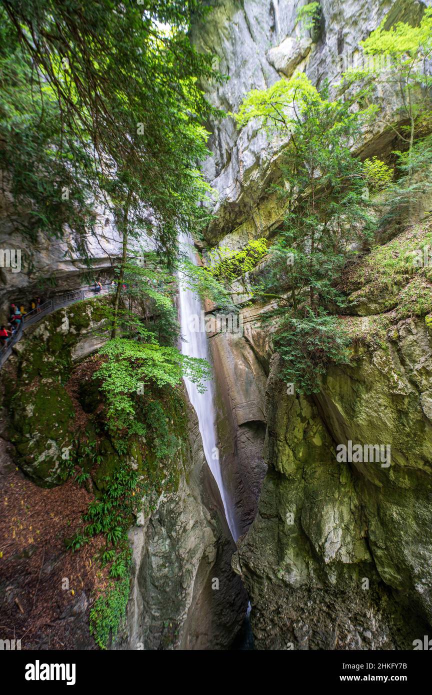 France, Haute-Savoie (74), Annecy, Lake Annecy, Angon, short walk to ...