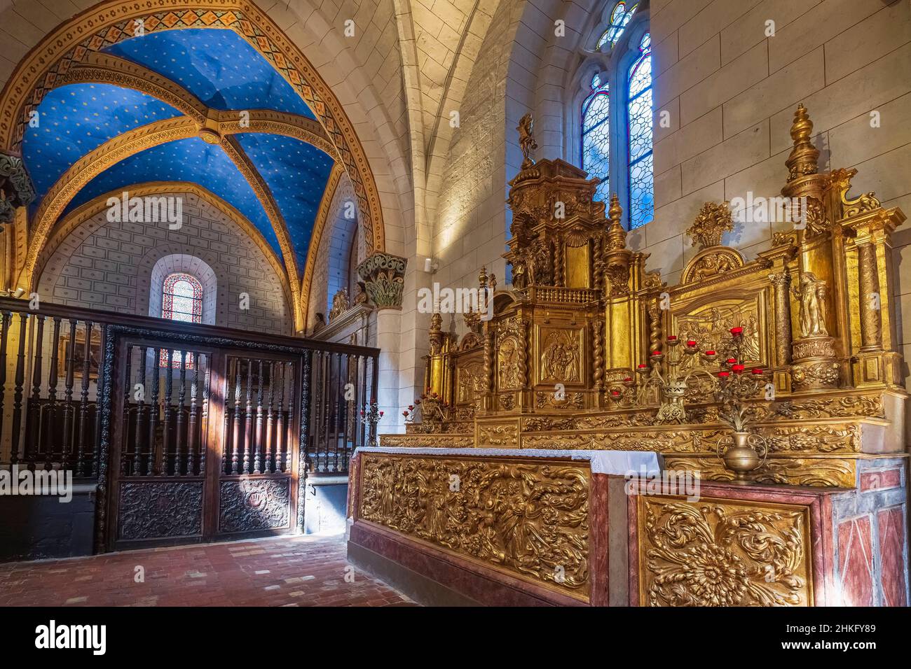 Abbey of saint sever hi-res stock photography and images - Alamy