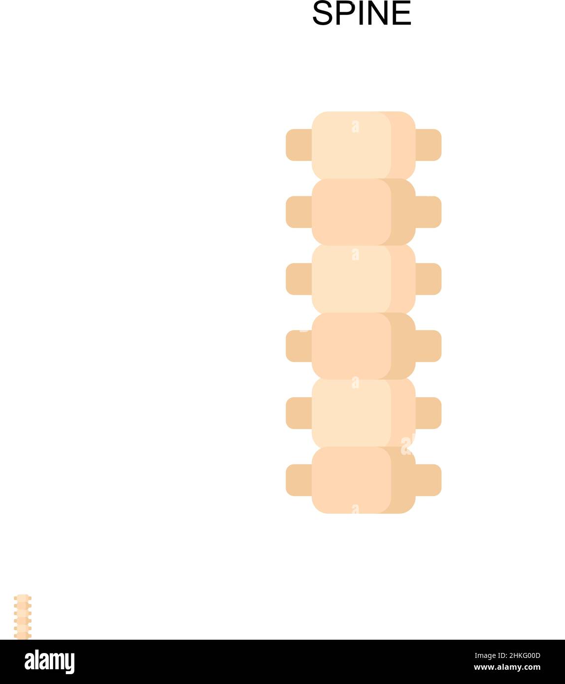 Spine icon hi-res stock photography and images - Alamy