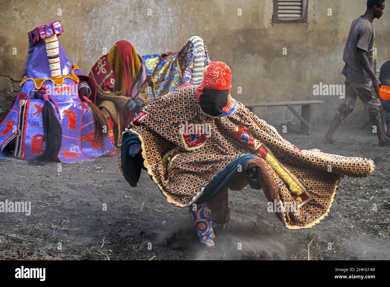 Benin voodoo dance hi-res stock photography and images - Alamy