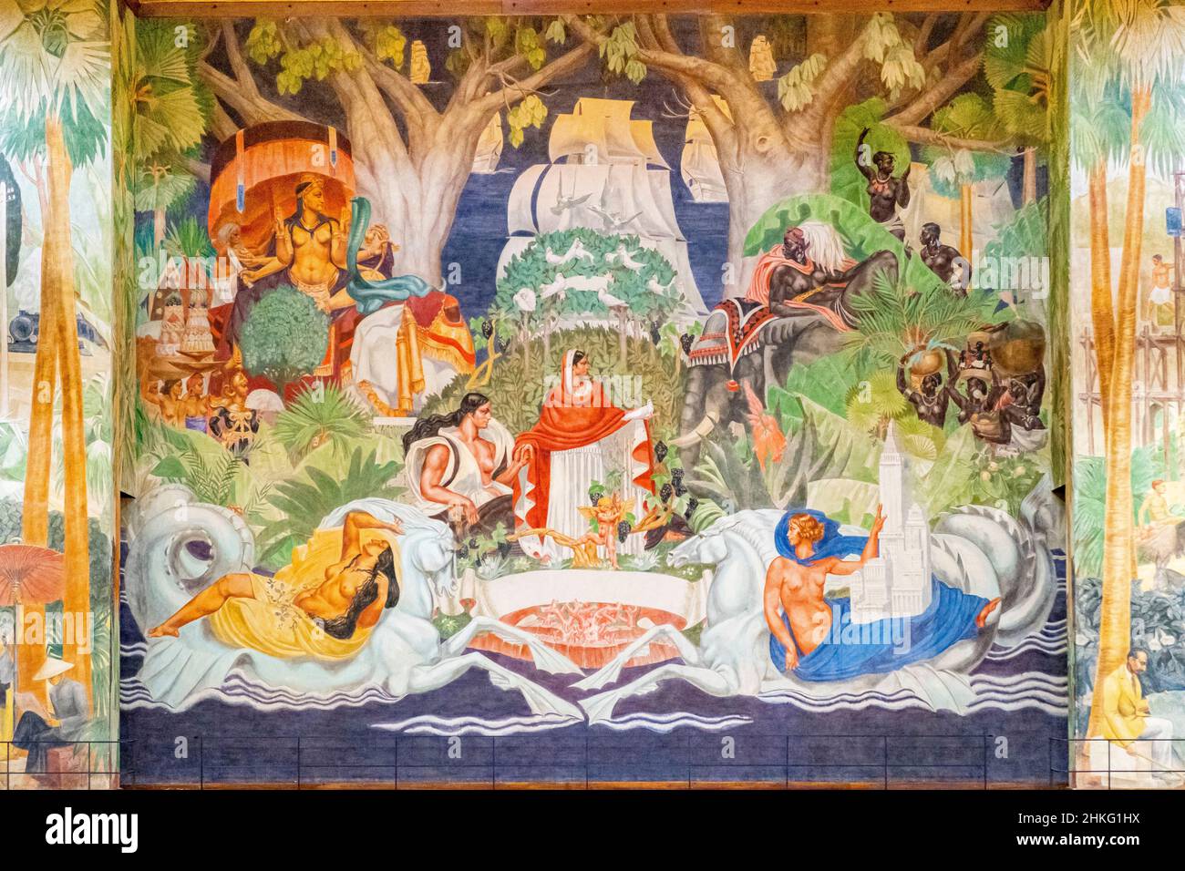 France, Paris, Palais de la Porte Doree or National Museum of the ...