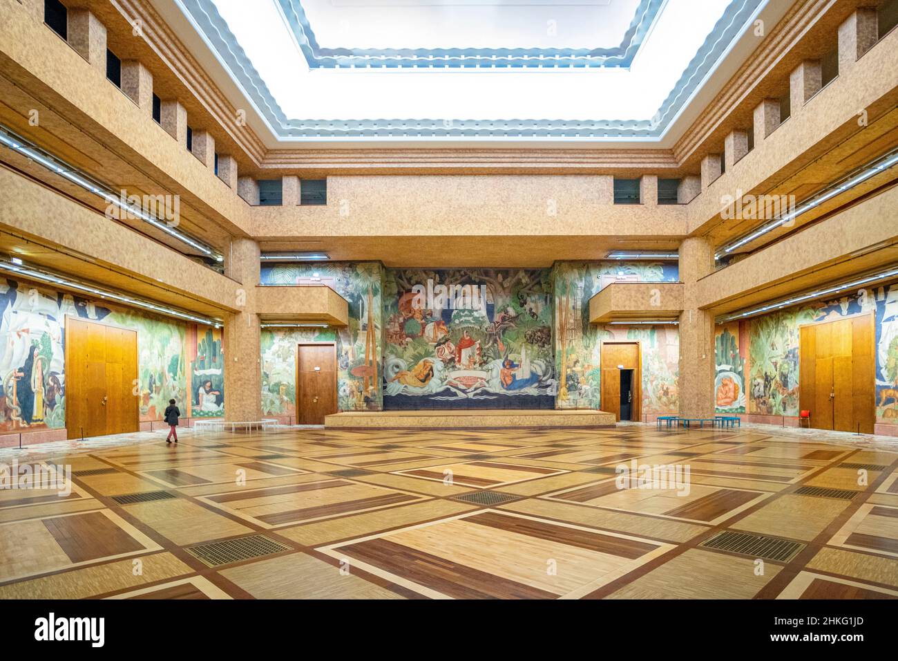 France, Paris, Palais de la Porte Doree or National Museum of the ...