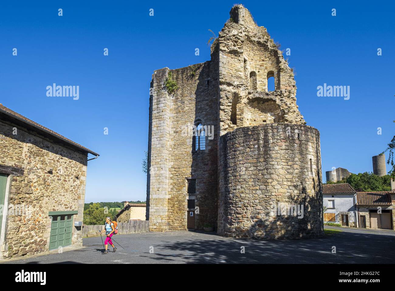 Chalus castle hi-res stock photography and images - Alamy